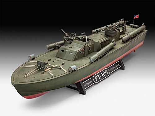 Revell 05147, Patrol Torpedo Boat Pt-109, 1: 72 Scale Plastic Model,Black