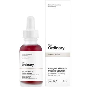 the ordinary peeling solution 30ml aha 30% + bha 2%, 1 fl oz (pack of 1)