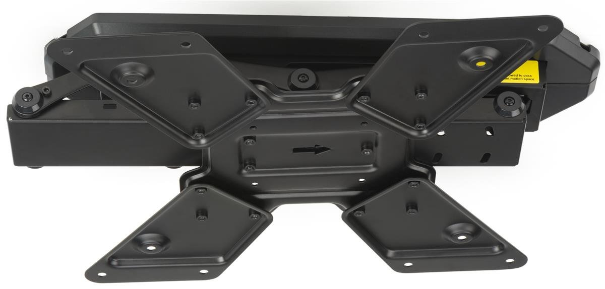 Displays2go Motorized Ceiling Television Mount, Steel – Black (LMCEMOT55)