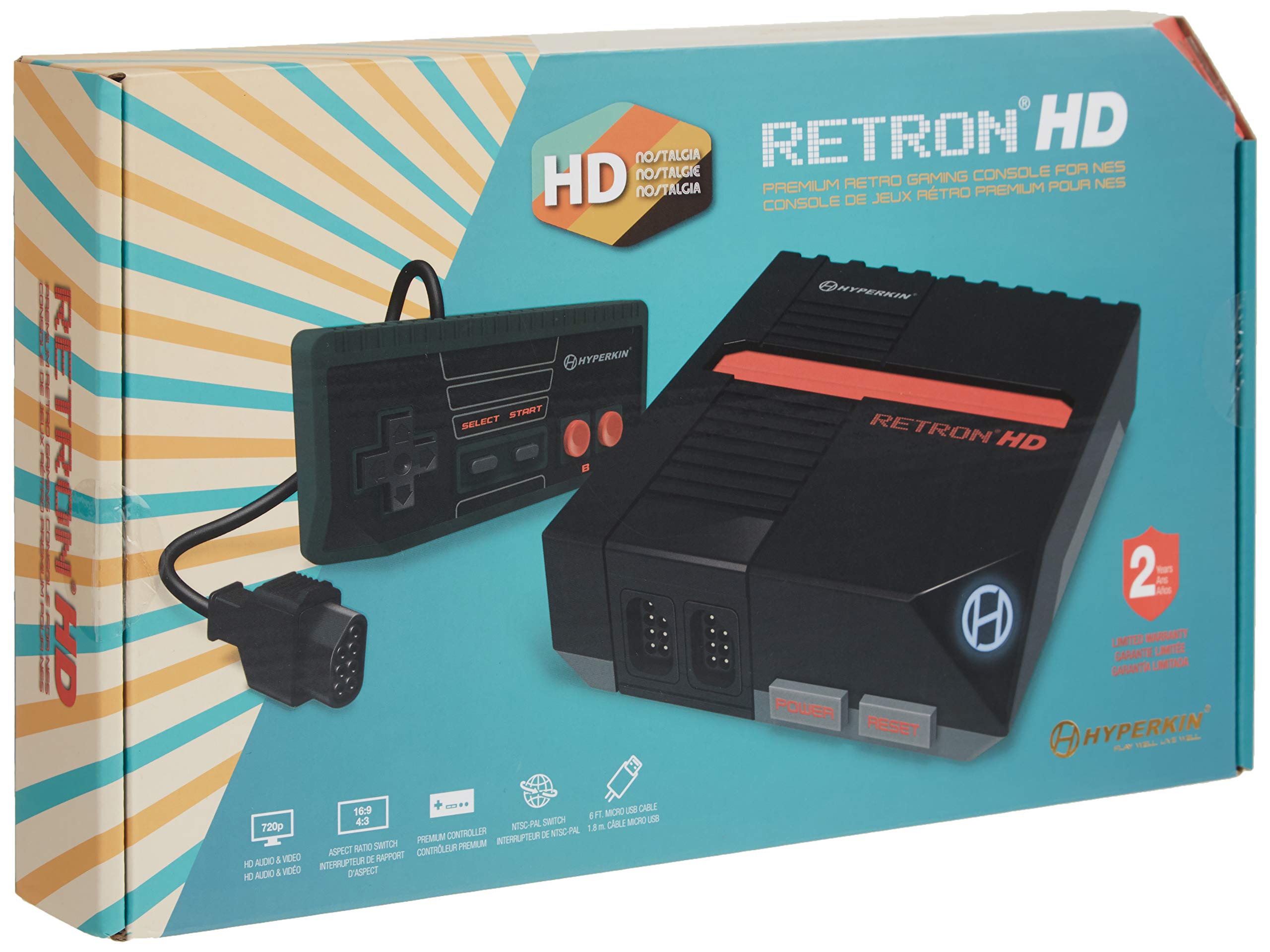 Hyperkin RetroN 1 HD Gaming Console for NES (Black)