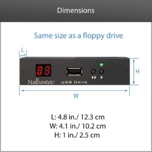 Nalbantov USB Floppy Disk Drive Emulator N-Drive 100 for Akai MPC-60 MK II (MPC60 MK2)