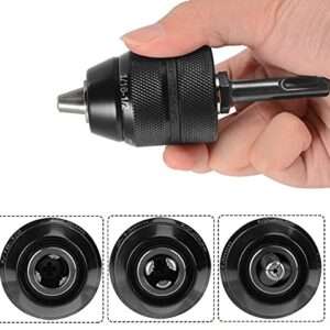 Heavy Duty Professional 2-13mm 1/2-inch SDS-Plus Keyless Adapter with Drill Chuck