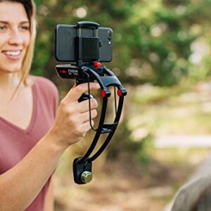 Steadicam Volt Electronic Handheld Gimbal Stabilizer for All IPhone XS, XS Max & XR, All Samsung S9/S9+ & GoPro Hero, Black, compact