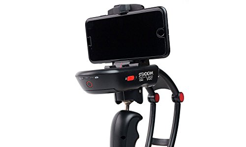 Steadicam Volt Electronic Handheld Gimbal Stabilizer for All IPhone XS, XS Max & XR, All Samsung S9/S9+ & GoPro Hero, Black, compact