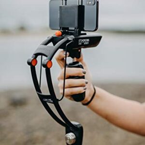 Steadicam Volt Electronic Handheld Gimbal Stabilizer for All IPhone XS, XS Max & XR, All Samsung S9/S9+ & GoPro Hero, Black, compact