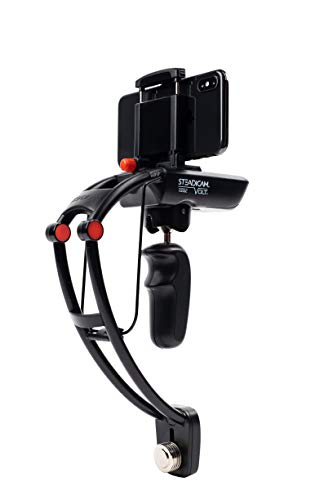 Steadicam Volt Electronic Handheld Gimbal Stabilizer for All IPhone XS, XS Max & XR, All Samsung S9/S9+ & GoPro Hero, Black, compact