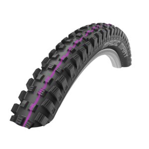 schwalbe magic mary tire - 27.5 x 2.35, tubeless, folding, black, evolution line, addix ultra soft