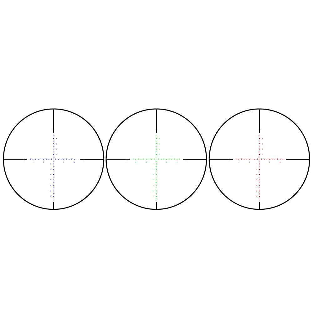 NT Series 4-16X50 / 6-24X50 AO Hunting Rifle Scope, Red/Green/Blue llluminate Glass Etched Reticle, Fully Multi-Coated Lens, Adjustable Objective SFP Riflescopes (4-16x50)