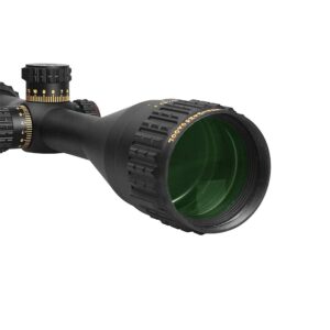 NT Series 4-16X50 / 6-24X50 AO Hunting Rifle Scope, Red/Green/Blue llluminate Glass Etched Reticle, Fully Multi-Coated Lens, Adjustable Objective SFP Riflescopes (4-16x50)