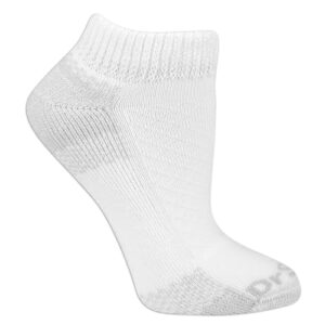 Dr. Scholl's Men's Advanced Relief Blister Guard Crew Socks, White, Shoe Size: 4-10