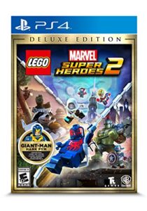 lego marvel superheroes 2 deluxe - playstation 4