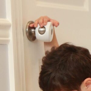 jool baby door knob covers (4 pack) child safety cover - child proof doors