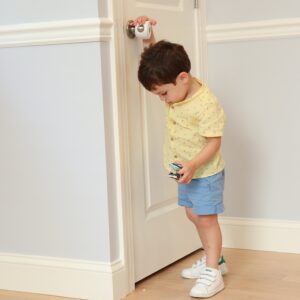 Jool Baby Door Knob Covers (4 Pack) Child Safety Cover - Child Proof Doors