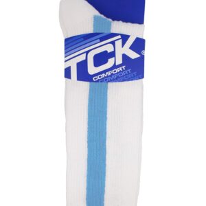 TCK 2-n-1 Premium Baseball Stirrup Socks (Columbia Blue, Large)