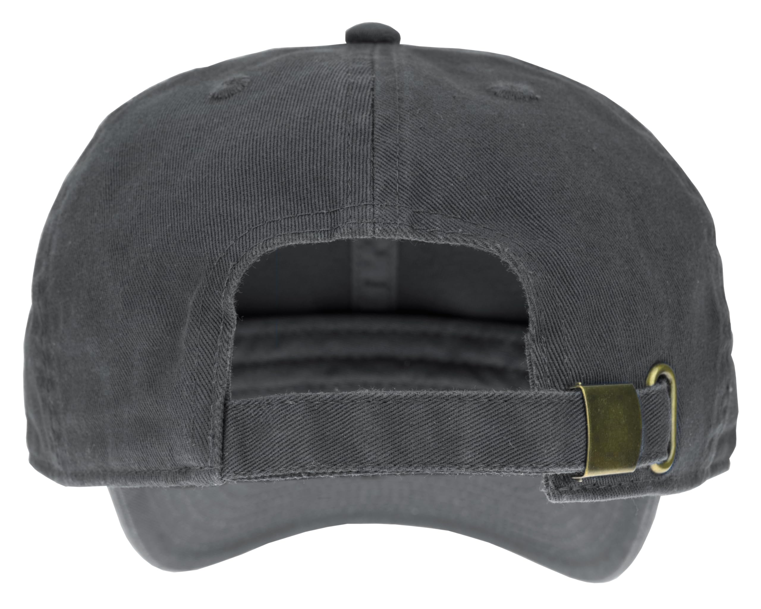 Gelante Baseball Caps Hats 100% Cotton Plain Blank Adjustable Size Wholesale Bulk of 12 Pack.1815-Charcoal-12PC