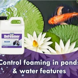 KoiWorx Defoamer - 32oz- Removes Foam from Decorative and Ornamental Ponds, Safe for Koi