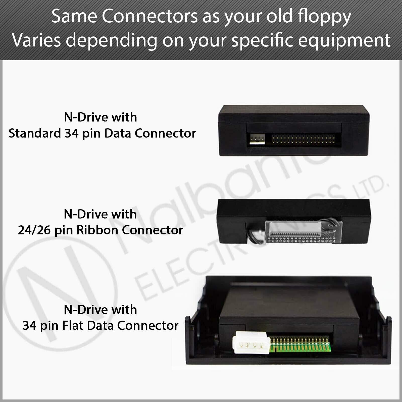 Nalbantov USB Floppy Disk Drive Emulator N-Drive 100 for Akai MPC-60 MK I (Version 1)