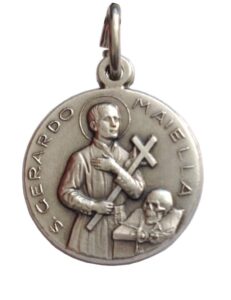 saint gerard maiella medal -the patron saint of pregnant womens - made in italy