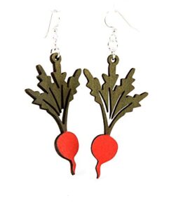 radishes earrings