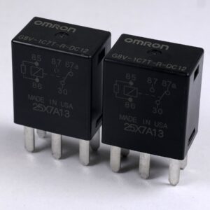 OMRON ELECTRONIC COMPONENTS - G8V-RH-1C7T-R-DC12 (2 Pieces)- MICRO AUTOMOTIVE RELAY, SPDT, 12VDC, 20A