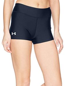 under armour women's ua on the court 3" shorts xxl navy