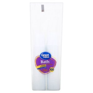 bath plastic cups, 3 oz, 100 count