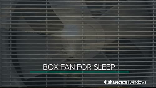 Box Fan medium 8 Hours for Sleep