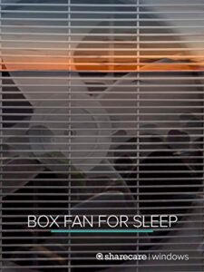 box fan medium 8 hours for sleep