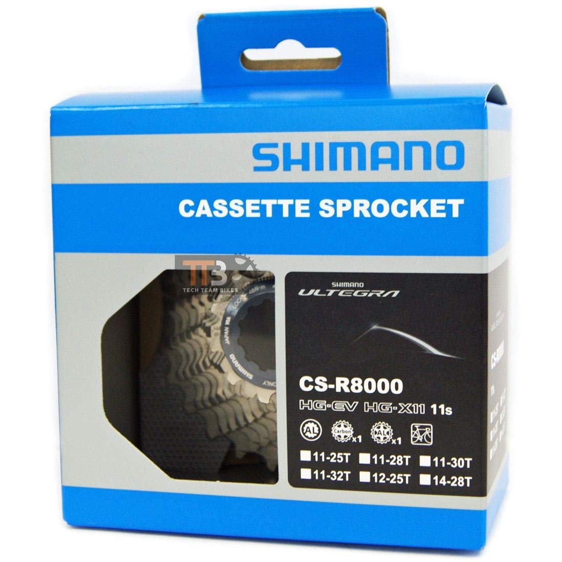 Shimano 11S Cassette. ULTEGRA CS-R8000 11-32