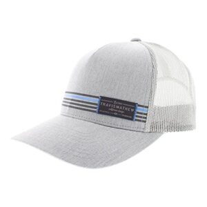 travismathew sully snapback hat (heather grey)