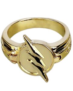 reverse flash ring size 9 zinc alloy replica costume accessories (9)