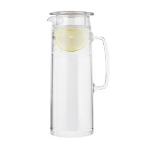 bodum 11575-10s biasca ice green tea jug, clear, 1.2 litre, 40 oz(10 x 14 x 27 cm)