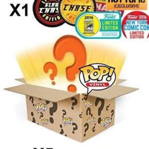 POP Funko Mystery 6 Pack w/ 1 Random Limited Edition Chase - Stylized Vinyl Figure Set New