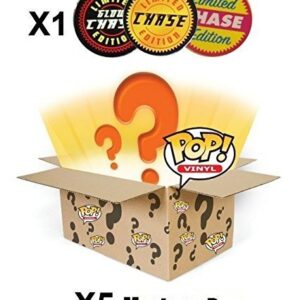 POP Funko Mystery 6 Pack w/ 1 Random Limited Edition Chase - Stylized Vinyl Figure Set New