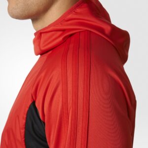 adidas Tiro 17 Warm Top - Adult - Scarlet/Black/White - M