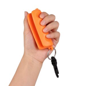 KRATARC Archery Arrow Puller Target Remover Gripper with Belt Clip (Orange)