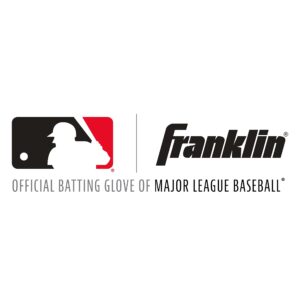 Franklin Sports MLB Digitek Baseball Batting Gloves - White/Navy/Red Digi - Youth Medium