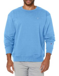 champion men's crewneck, powerblend fleece sweatshirt, crewneck sweatshirts(reg. or big & tall)