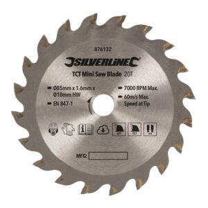 Silverline 876132 TCT Mini Saw Blade