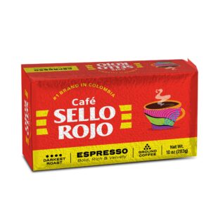 Sello Rojo, Espresso Brick, 10 oz