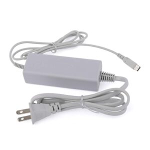 wii u gamepad charger, wii-u gamepad ac adapter charging cable cord for nintendo wii u gamepad controller