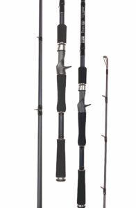 fitzgerald fishing titan hd series sensitive and powerful pitching and flipping rods with 5 models 7'6", 7'8" & 7'10" heavy and x-heavy balanced the ultimate power bass tournament fishing rods