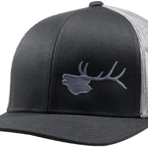 LINDO Trucker Hat - Bugling Elk (black/graphite)