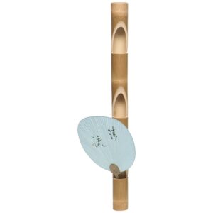 manyo fan holder, beige, size: 2.8 x 2.8 x 27.6 inches (7