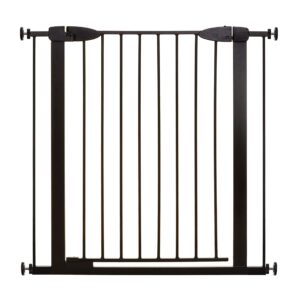 Dreambaby Boston Extra Tall Auto Close Gate with Ezy Check Indicator - Black