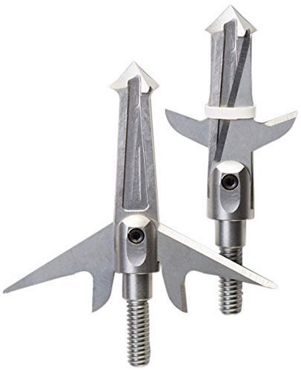 Swhacker Deep Six 2 Blade Steel 125 Gr. 2 in. 3 PK. Silver