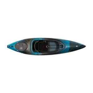 wilderness systems aspire 105 | sit inside recreational kayak | adjustable skeg - phase 3 air pro seating | 10' 6" | midnight