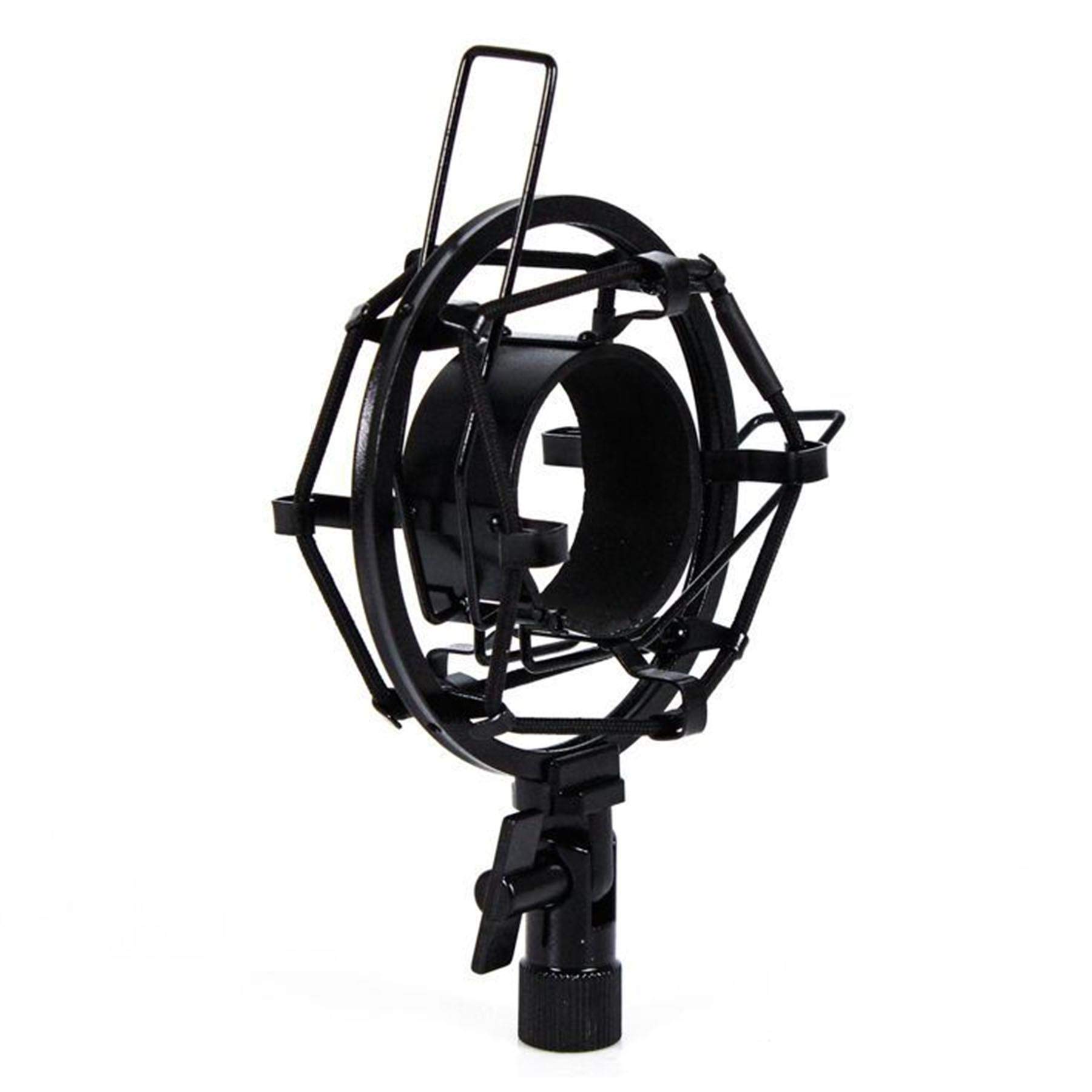 MXL Black Shock Mount, compatible with Neumann U87 Microphone