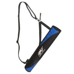 october mountain products no-spill hip & back tube quiver (rh/lh - blue)