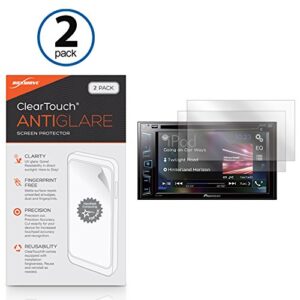 BoxWave Screen Protector Compatible With Pioneer AVH-290BT (Screen Protector ClearTouch Anti-Glare (2-Pack), Anti-Fingerprint Matte Film Skin for Pioneer AVH-290BT